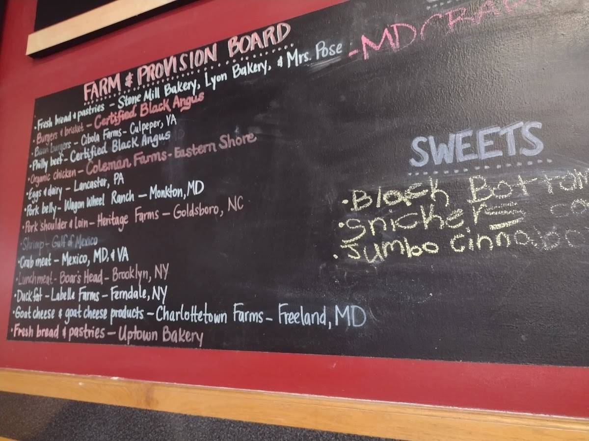 Menu at Ravage Deli restaurant, Perry Hall