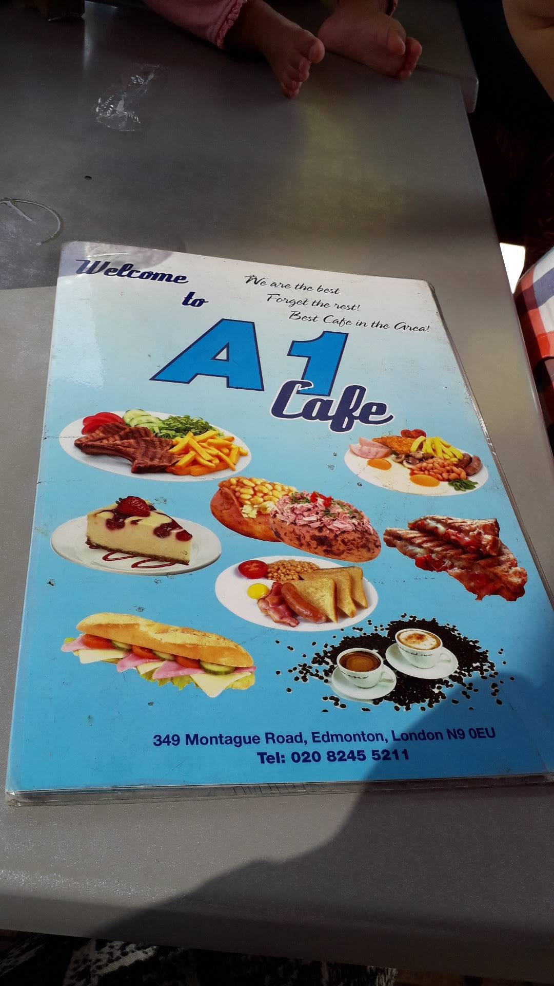 Menu at A1 The Food Legends & Kebab cafe, London