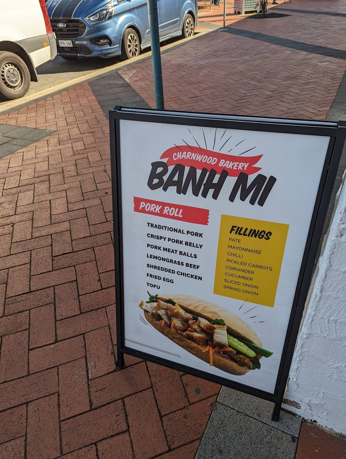 Menu at Asian Delights Bakery, Charnwood