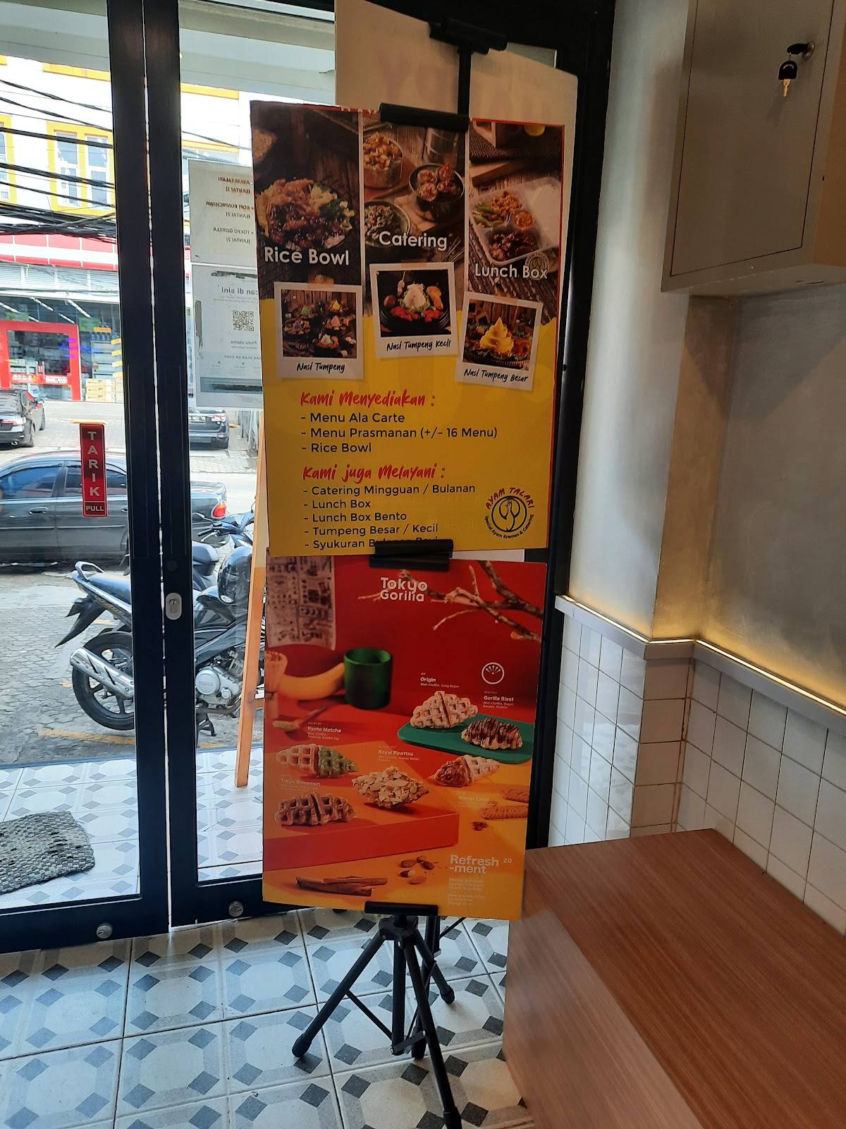 Menu at Ayam Talari * spesialis ayam kremes * restaurant, West Jakarta