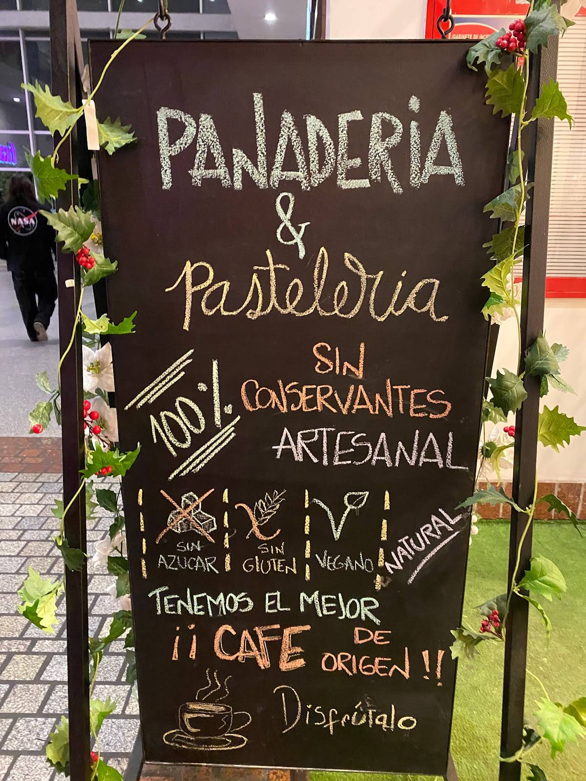 Carta de Bakery Bites, Bogotá