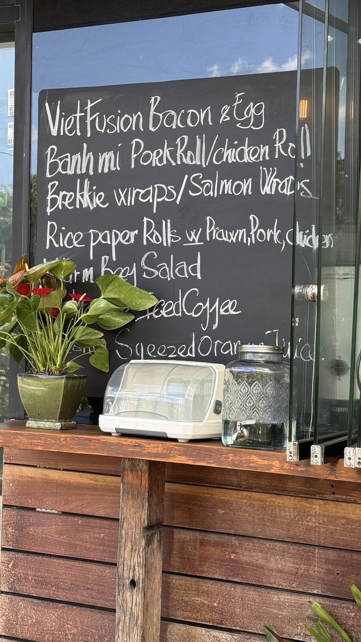 Menu at Cafe Feoh, Lindfield