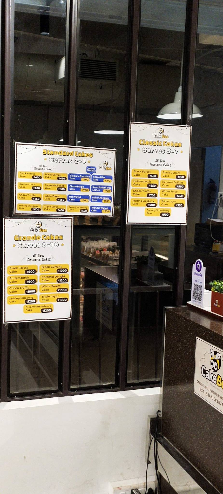 Menu at CakeBee - Your Favourite Bakery & Cake Shop, Coimbatore ...