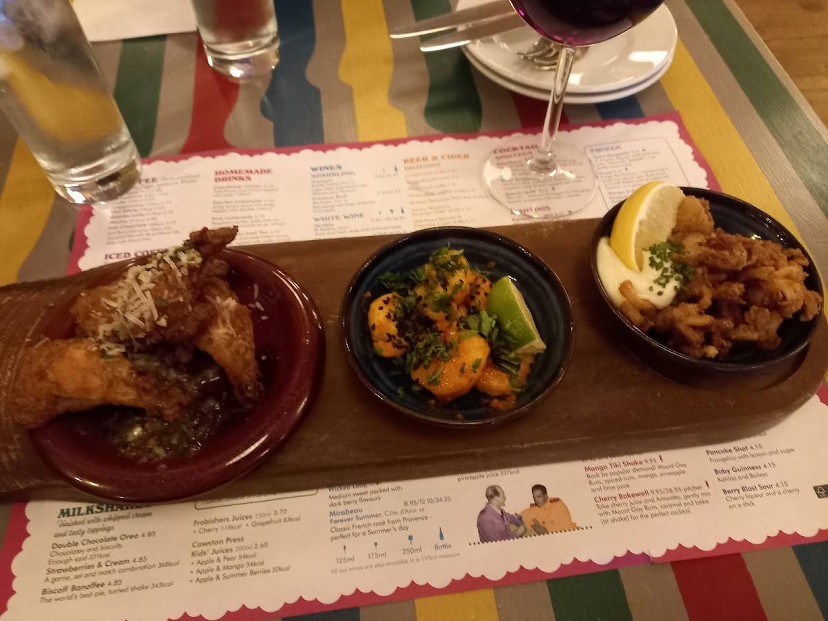 Menu at Clavio Lounge restaurant, Petersfield