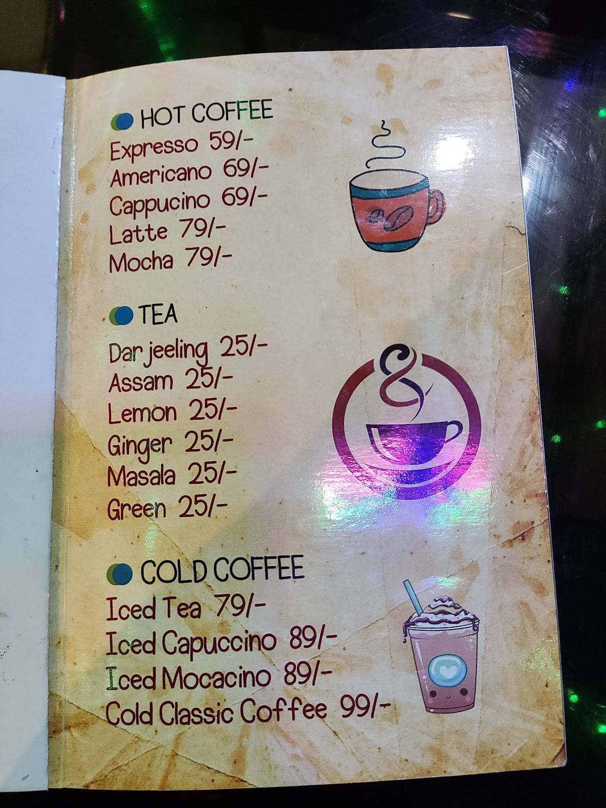 Menu at Coffee House @ Canning, Canning