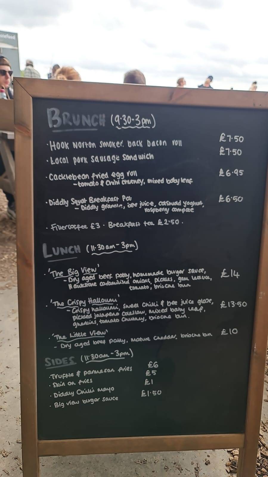 Menu at Diddly Squat Farm Restaurant, Chipping Norton