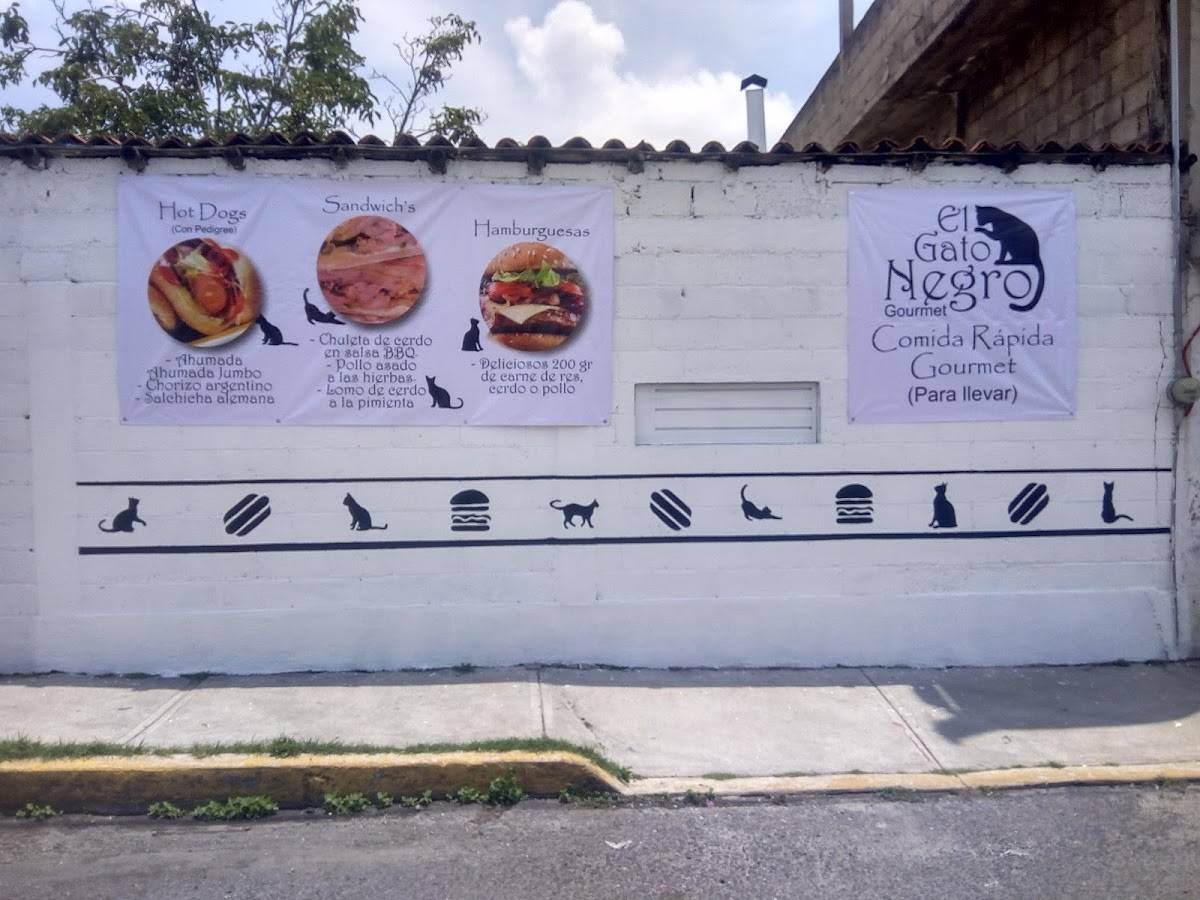 Menu at El Gato Negro Gourmet restaurant, Toluca