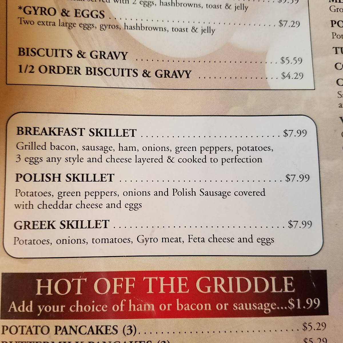 Menu at Flaming Grill Family Dining restaurant, Sterling Heights