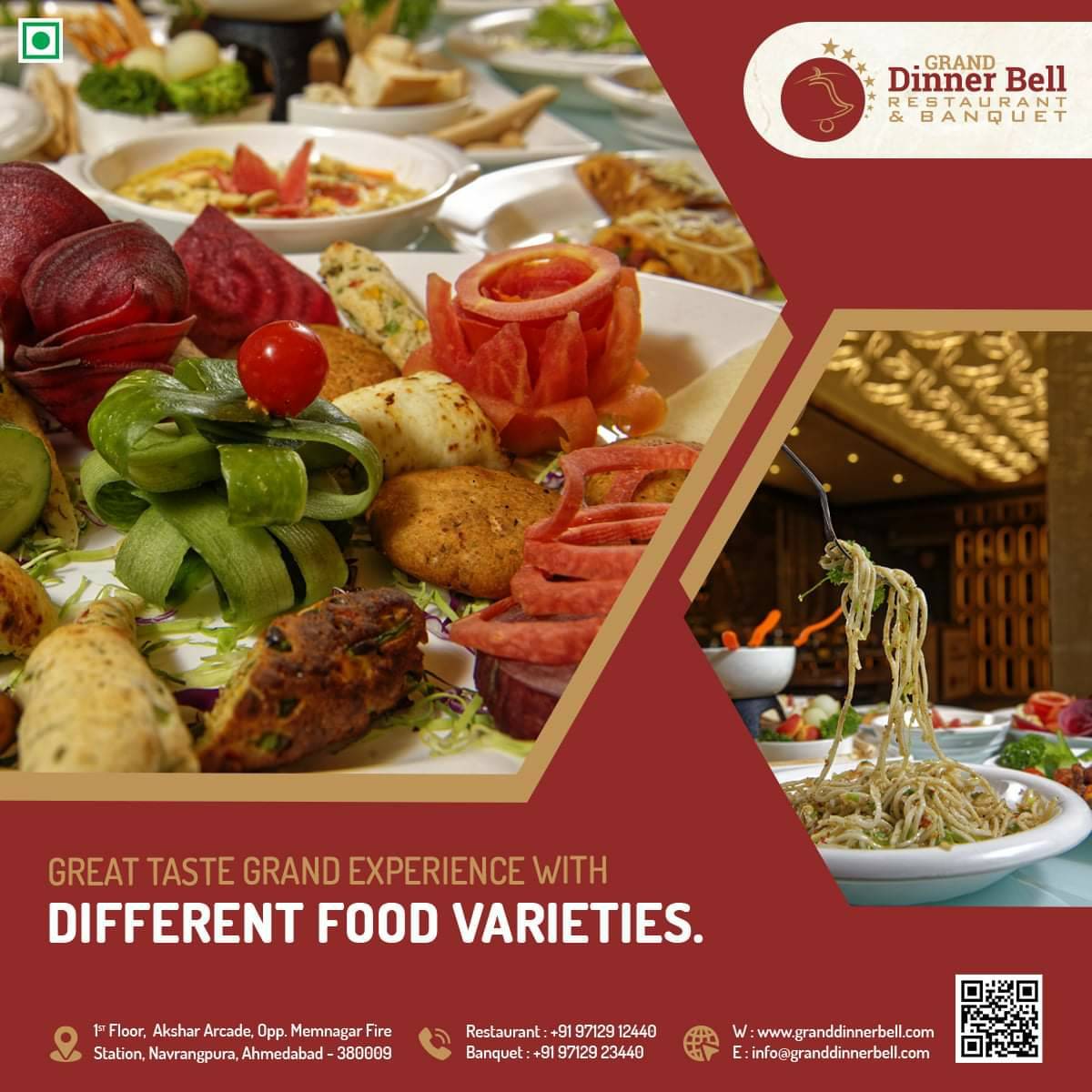 Menu at Grand Dinner Bell Restaurant & Banquet, Ahmedabad, 1st Floor