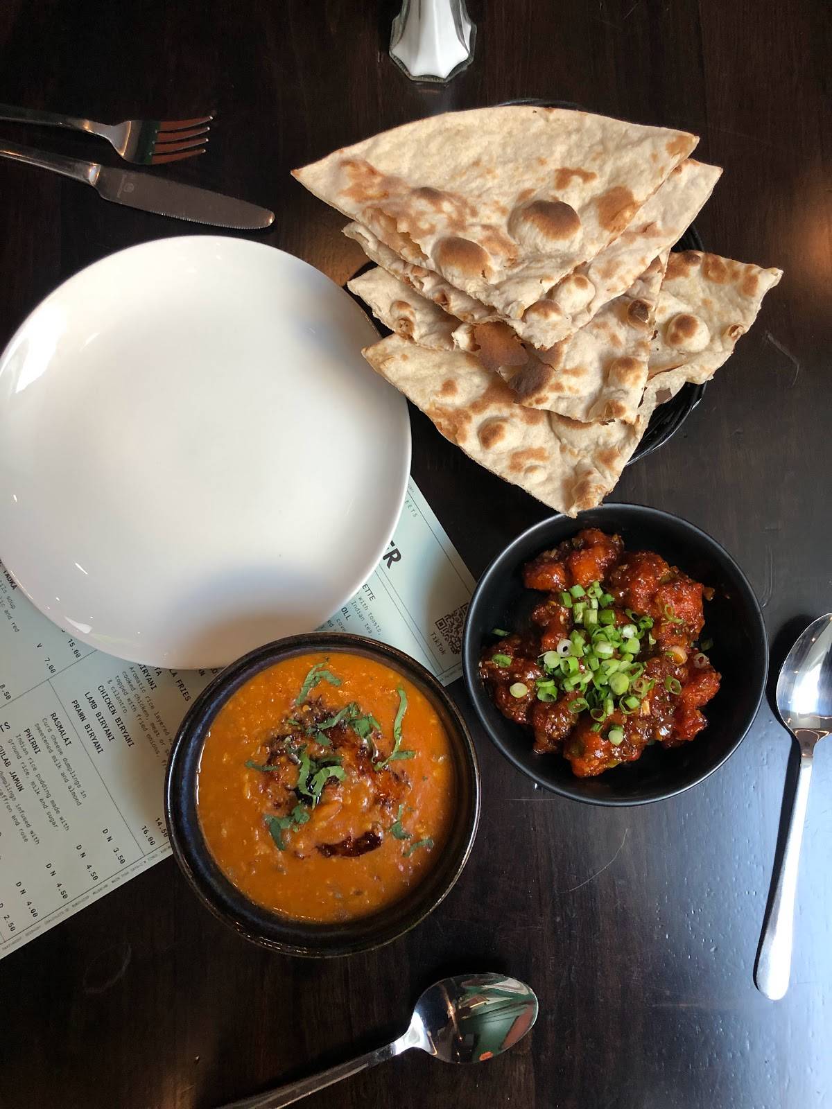 Carta de Indian Cafe Racer, Birmingham
