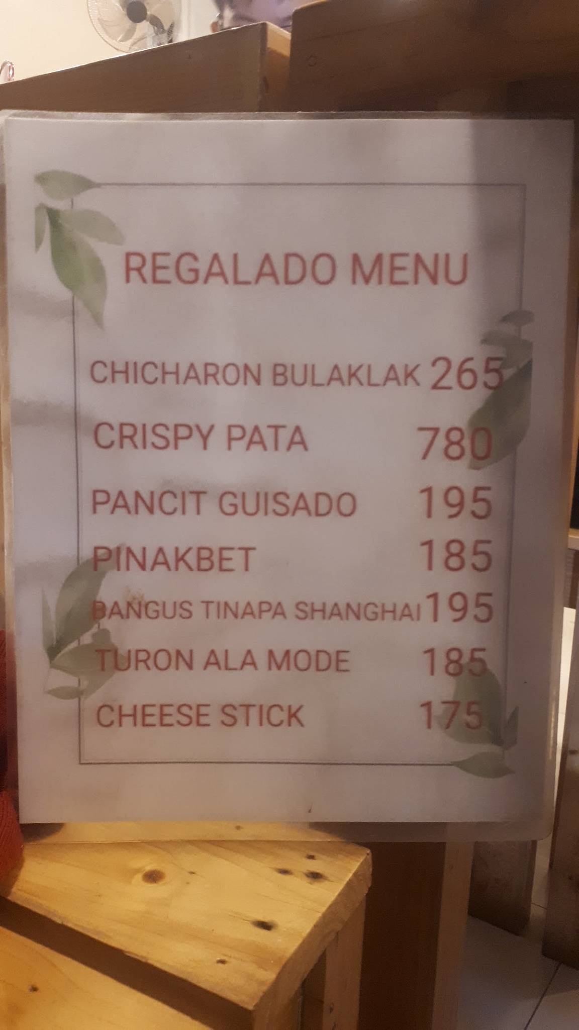 Carta del restaurante JT's Manukan Grille - Regalado Fairview, Ciudad ...