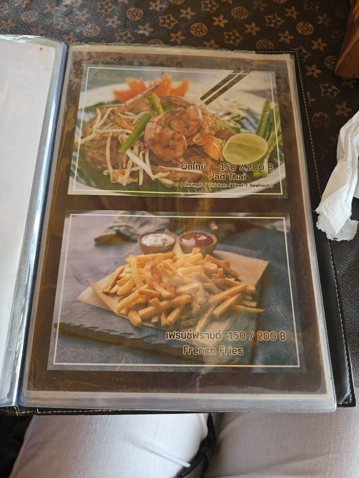 Menu at ร้านอาหารกะหลิมริมเล Kalim Rimlay Restaurant (Halal Food ...