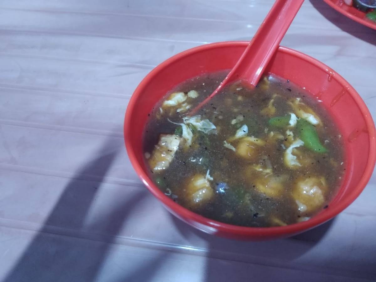 Menu at Kung Fu chinese fast food corner, Mumbai
