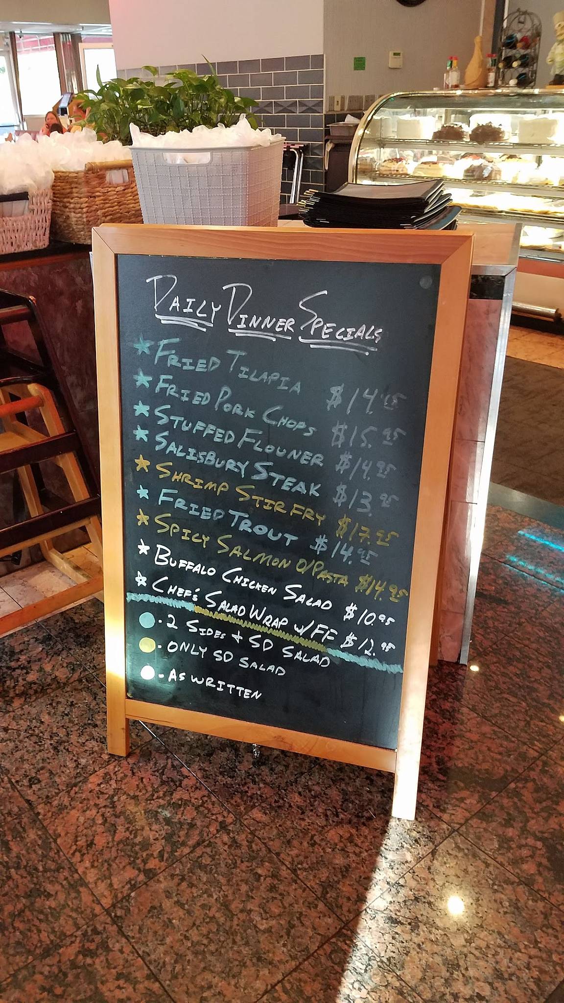 Menu at Landmark Family Restaurant, Rome