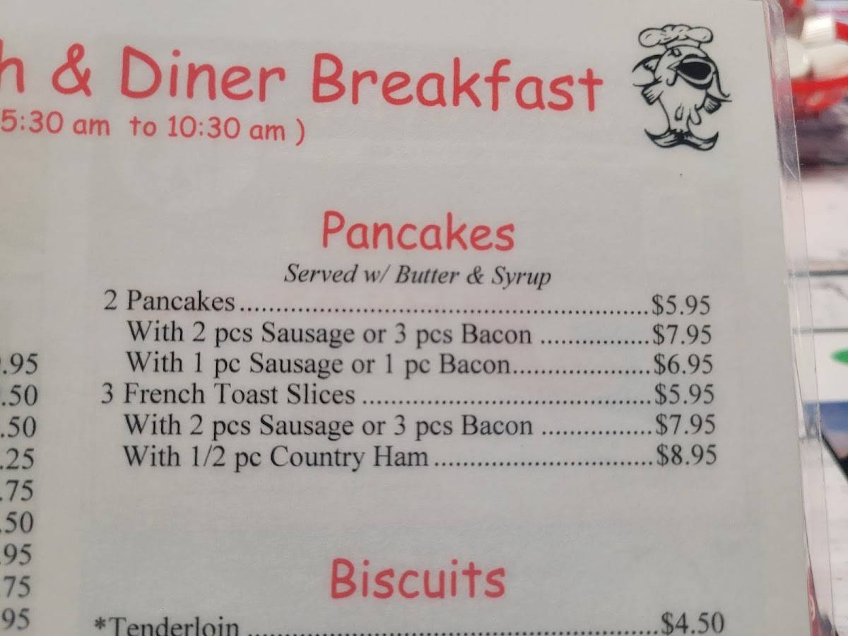 Menu at Libby's Catfish & Diner Eatery restaurant, Decatur, AL-67
