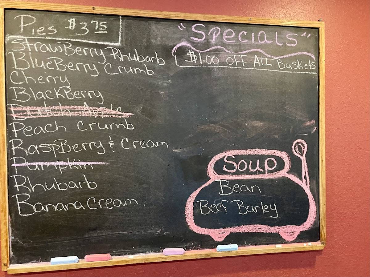 Menu at Middleton Diner restaurant, Middleton