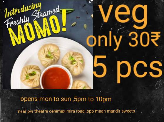 Menu at Momo's point, Mira Bhayandar, Opt man mandir sweets Beverly park