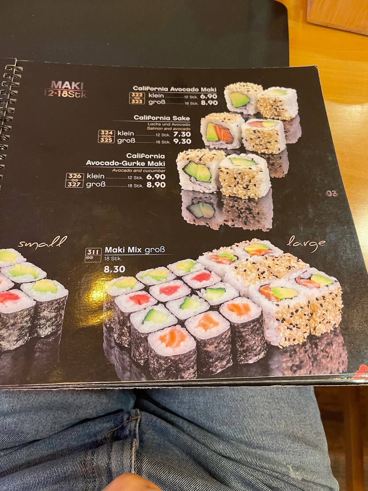 Speisekarte von Mr. Wu restaurant, Villach