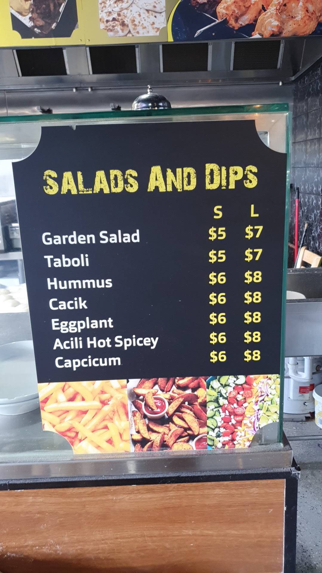 Menu at Noon Restaurant, Sunshine