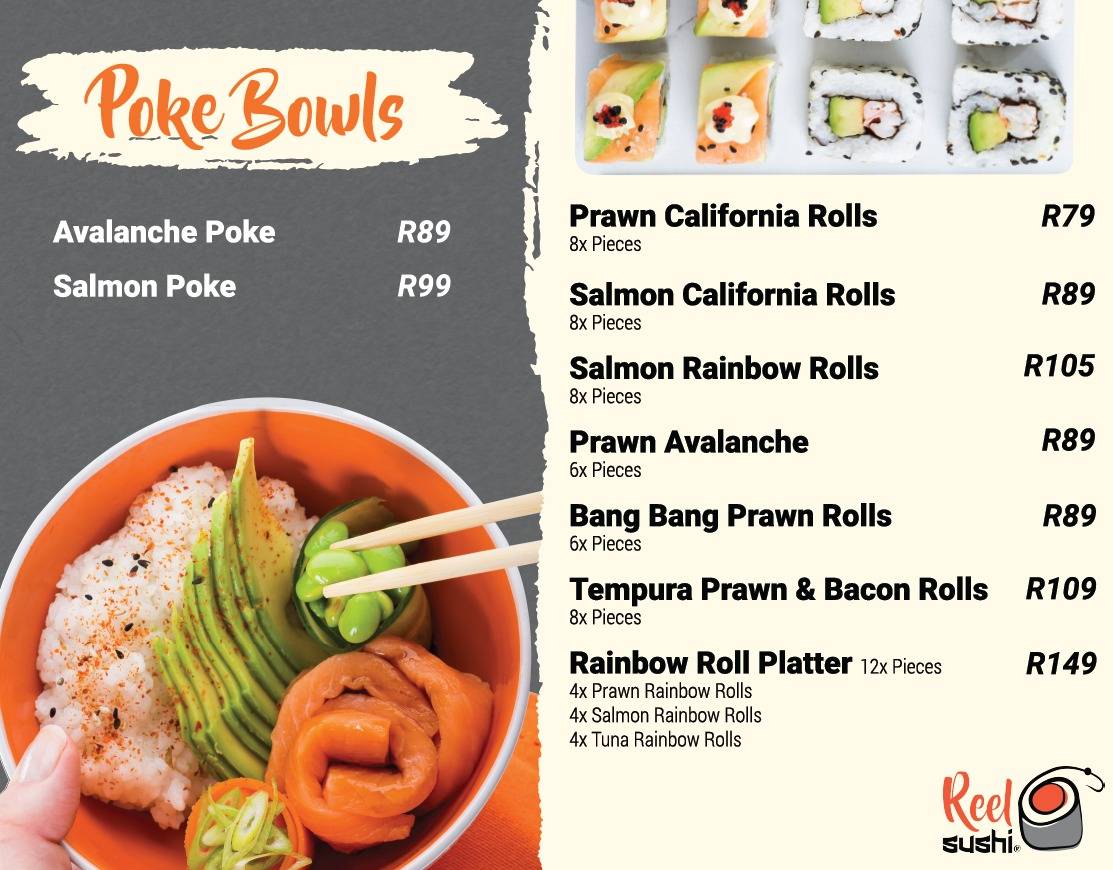 Menu at On Point Waterfront restaurant, Durban