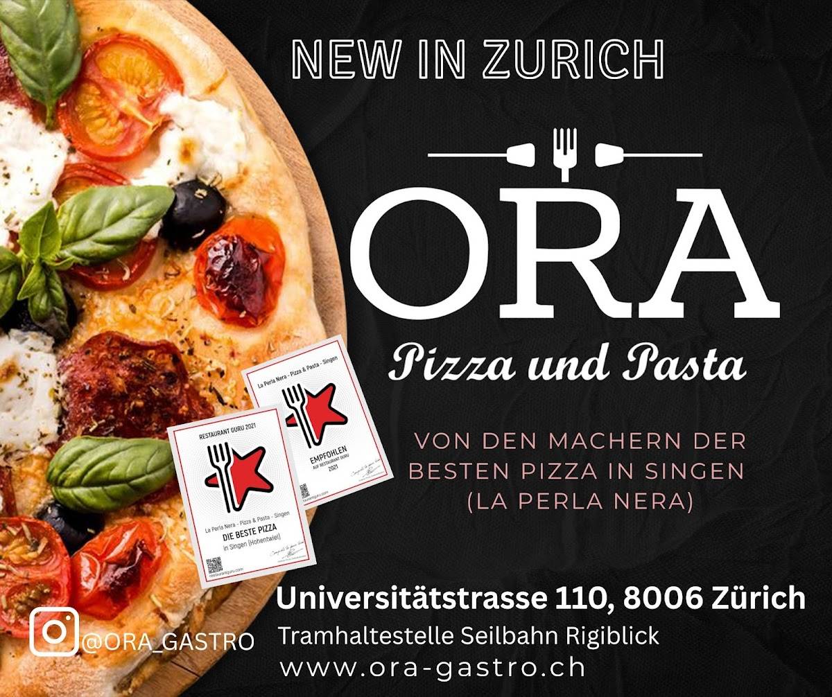 Menu au ORA Pizza & Pasta, Zürich