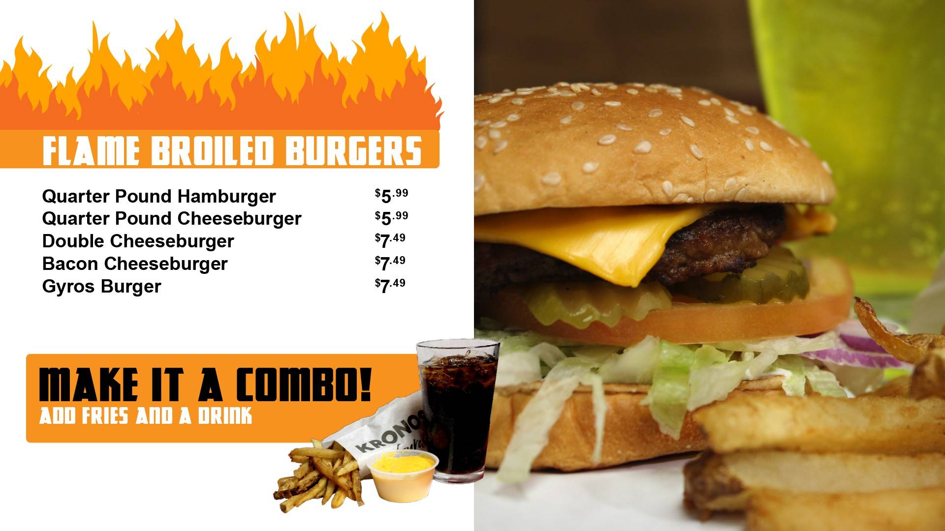 Menu at PJ'S GRILL restaurant, Merrillville