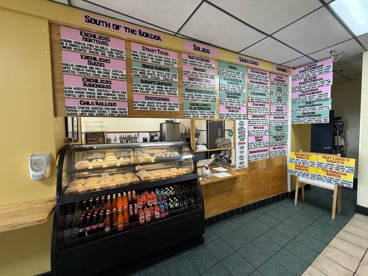 Menu at Pacific Coast Grill & Café restaurant, Ventura