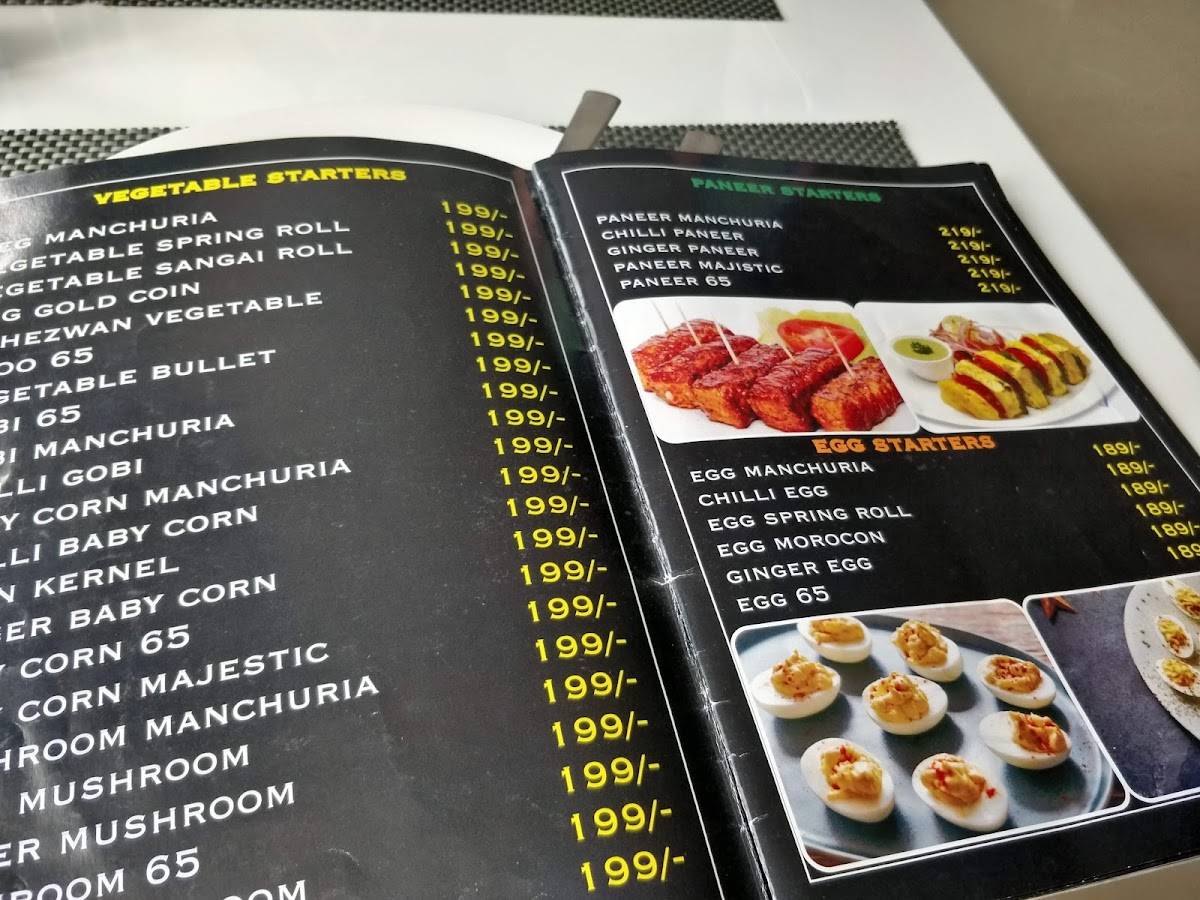 Menu at Pepper Tree Restaurant, Hyderabad