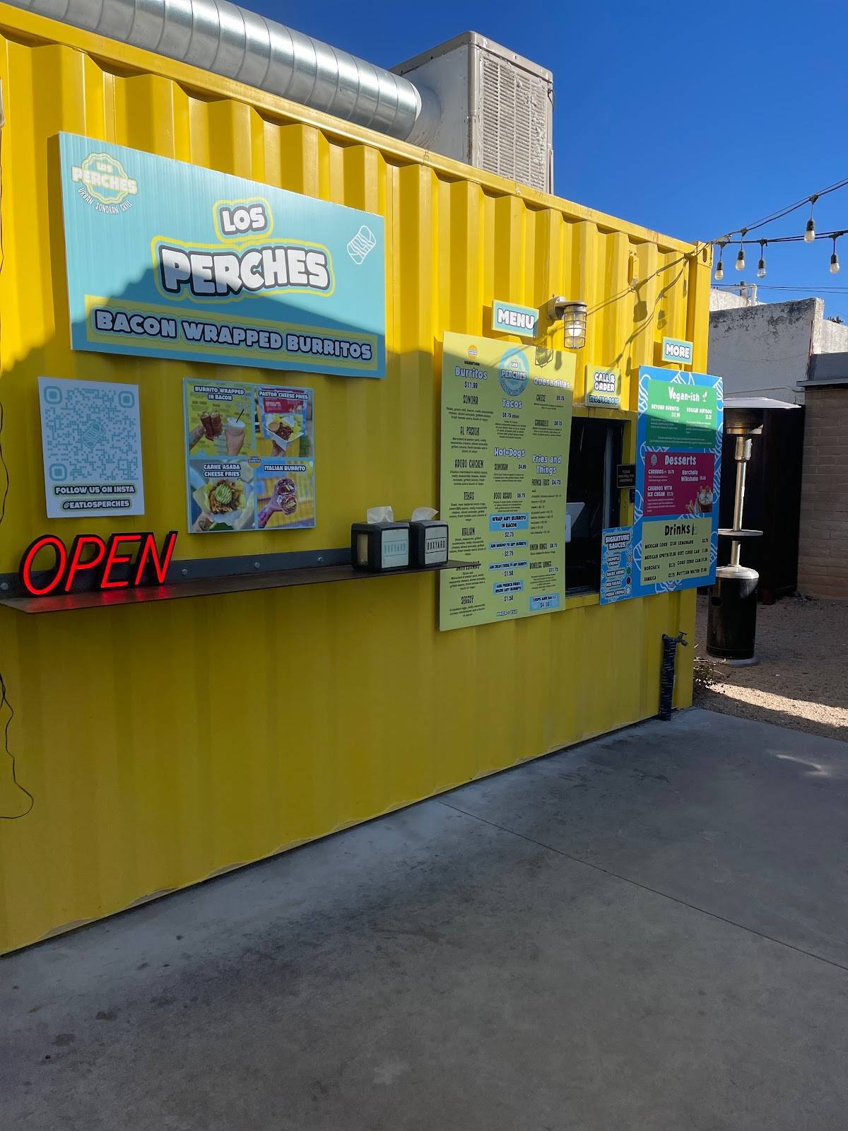 Menu at Percheron Mexican Grill restaurant, Tucson, 238 N 4th Ave