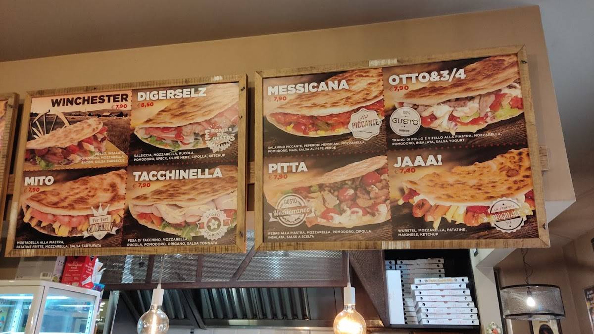 Carta del restaurante Piadina Più e pizza Zaza' Ponte Valleceppi, Ponte ...