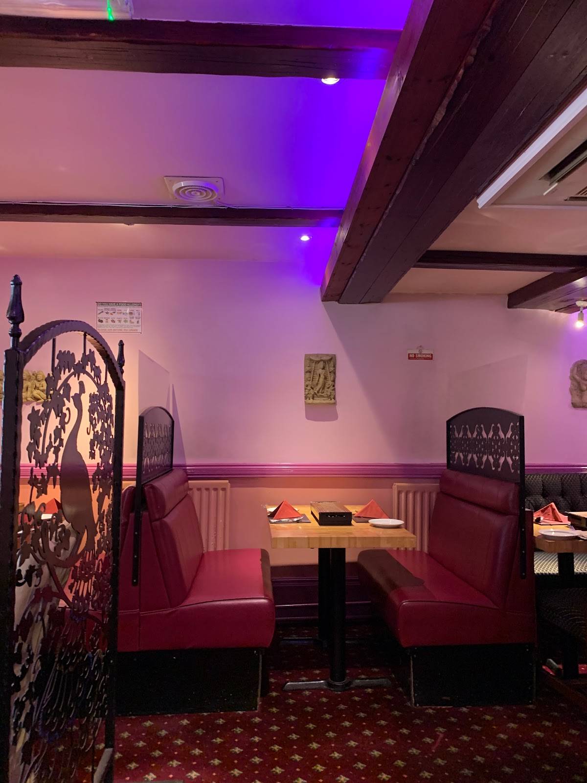 Menu at Rajpoot restaurant, Sherborne