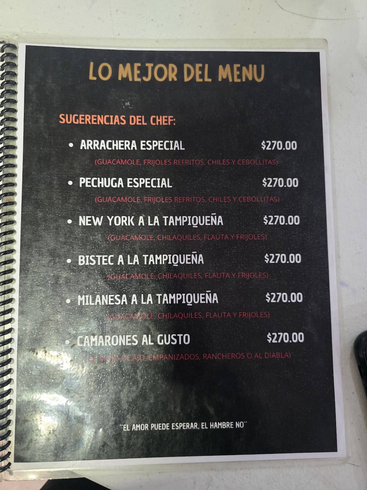 Menu at Restaurante Lupitas Otay, Tijuana, Cándido Aguilar 612 A