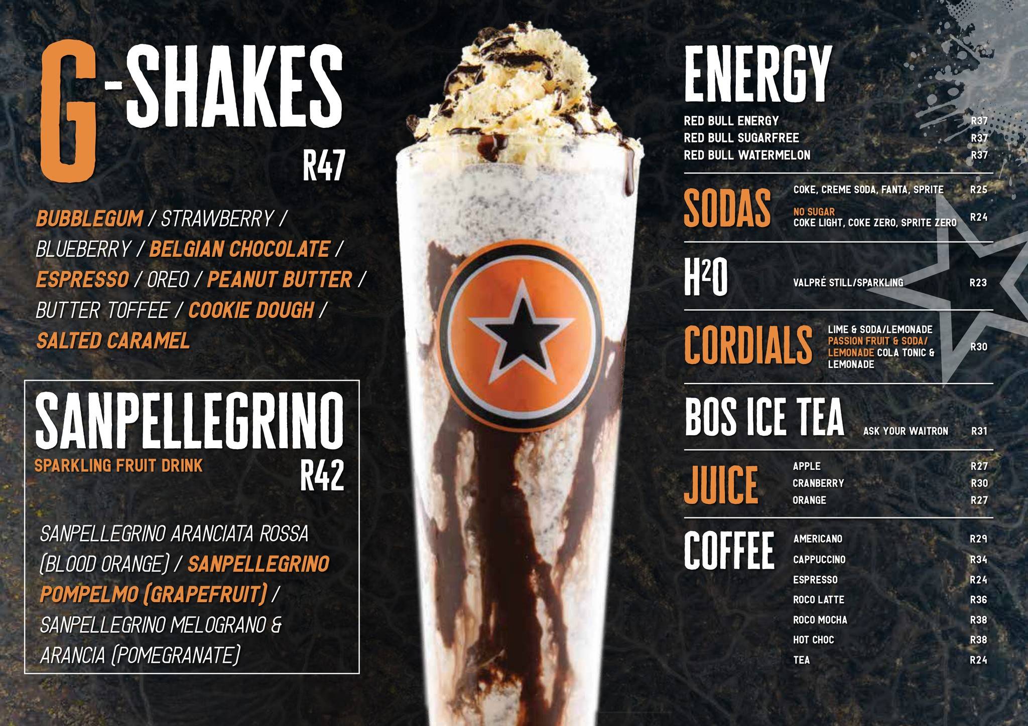 Menu at RocoMamas Westville restaurant, Durban, Shop 29