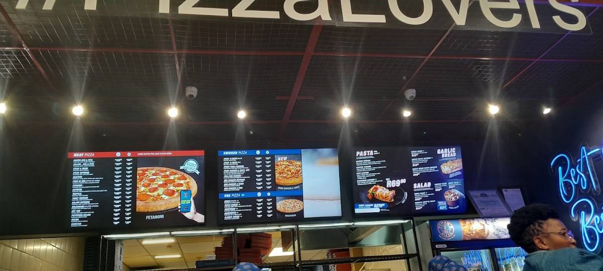 Menu at Roman's Pizza N1 City restaurant, Cape Town