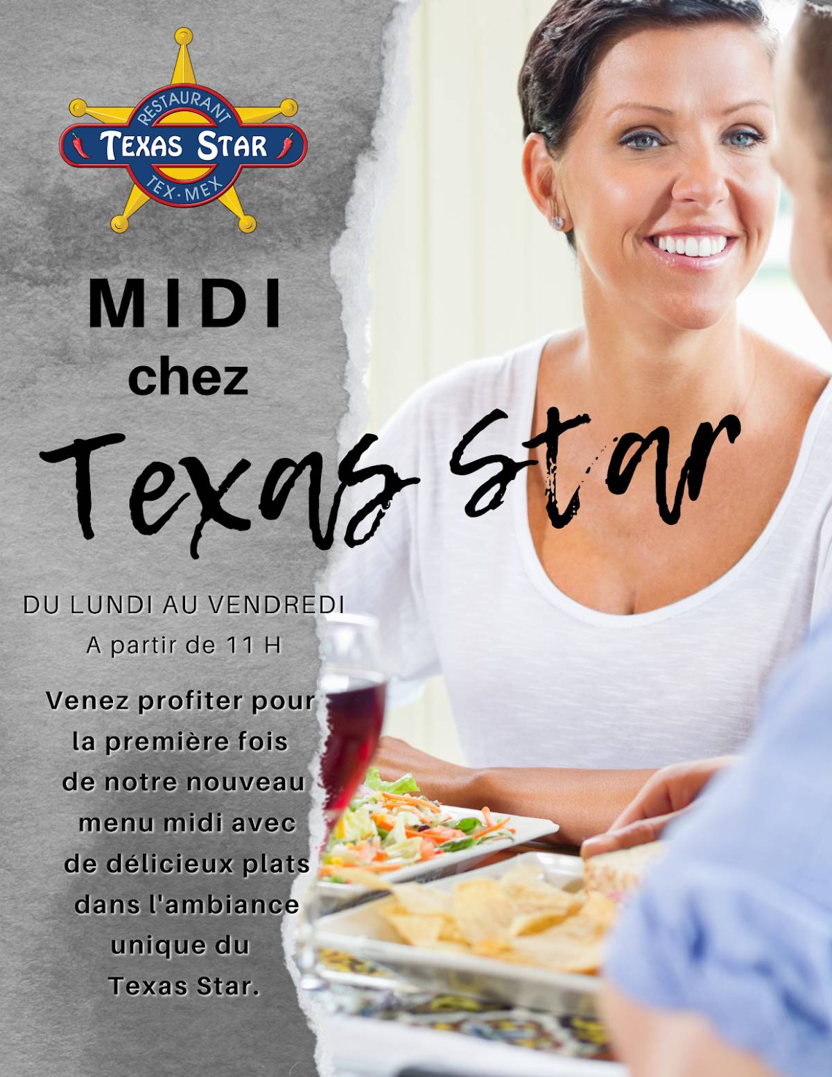 Menu au Restaurant Texas Star, Saint-Eustache, 477 25e Av