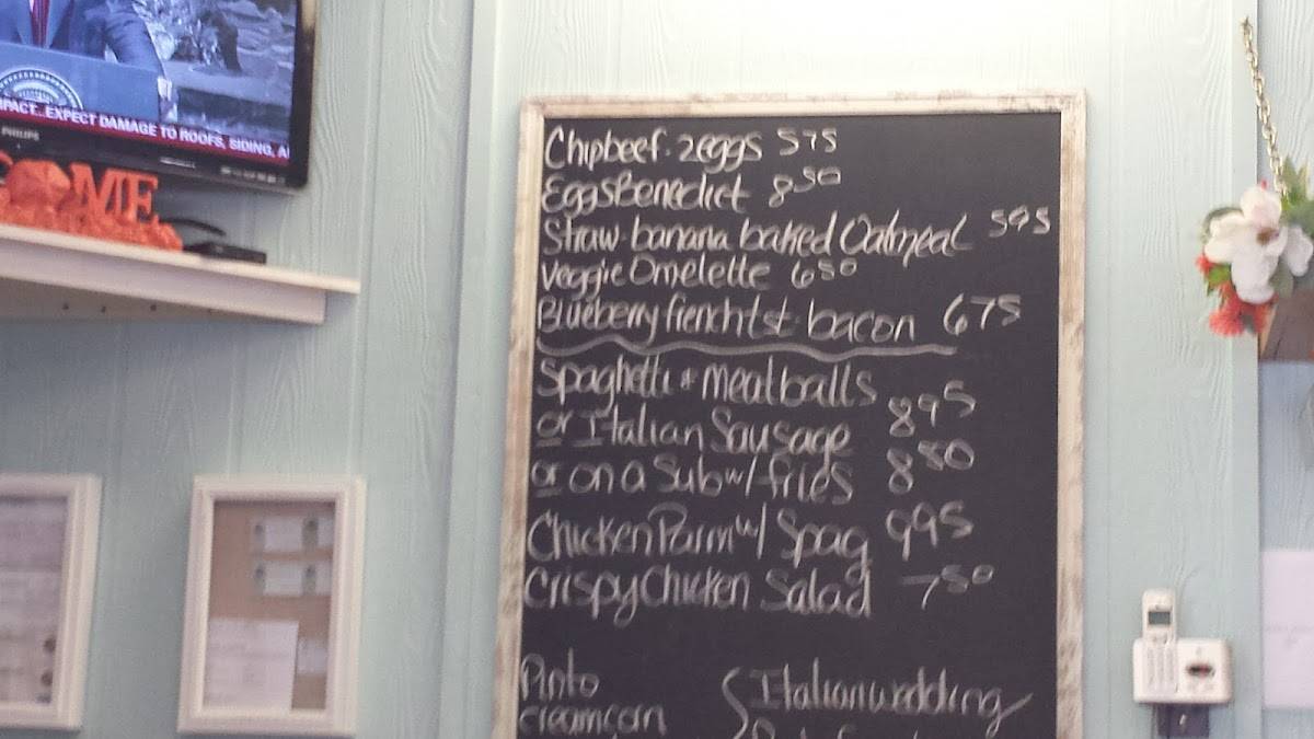 Menu at That Little Restaurant, Melbourne