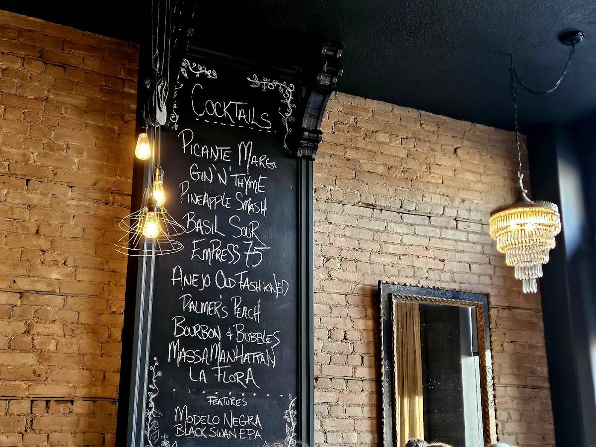 Menu at The Common restaurant, Stratford