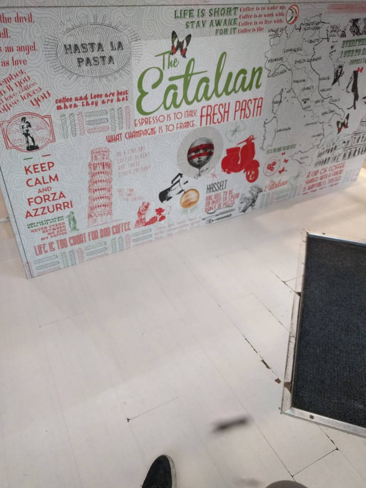 Menu at The Eatalian, Hasselt