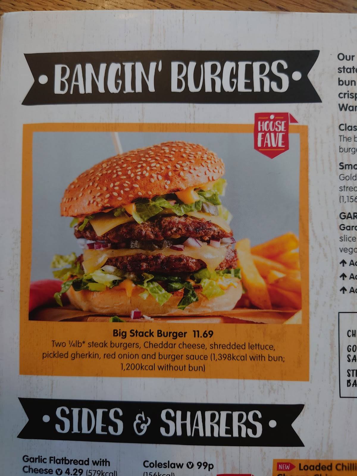 Menu at The Farrier Brewers Fayre restaurant, Grantham, Harlaxton Rd
