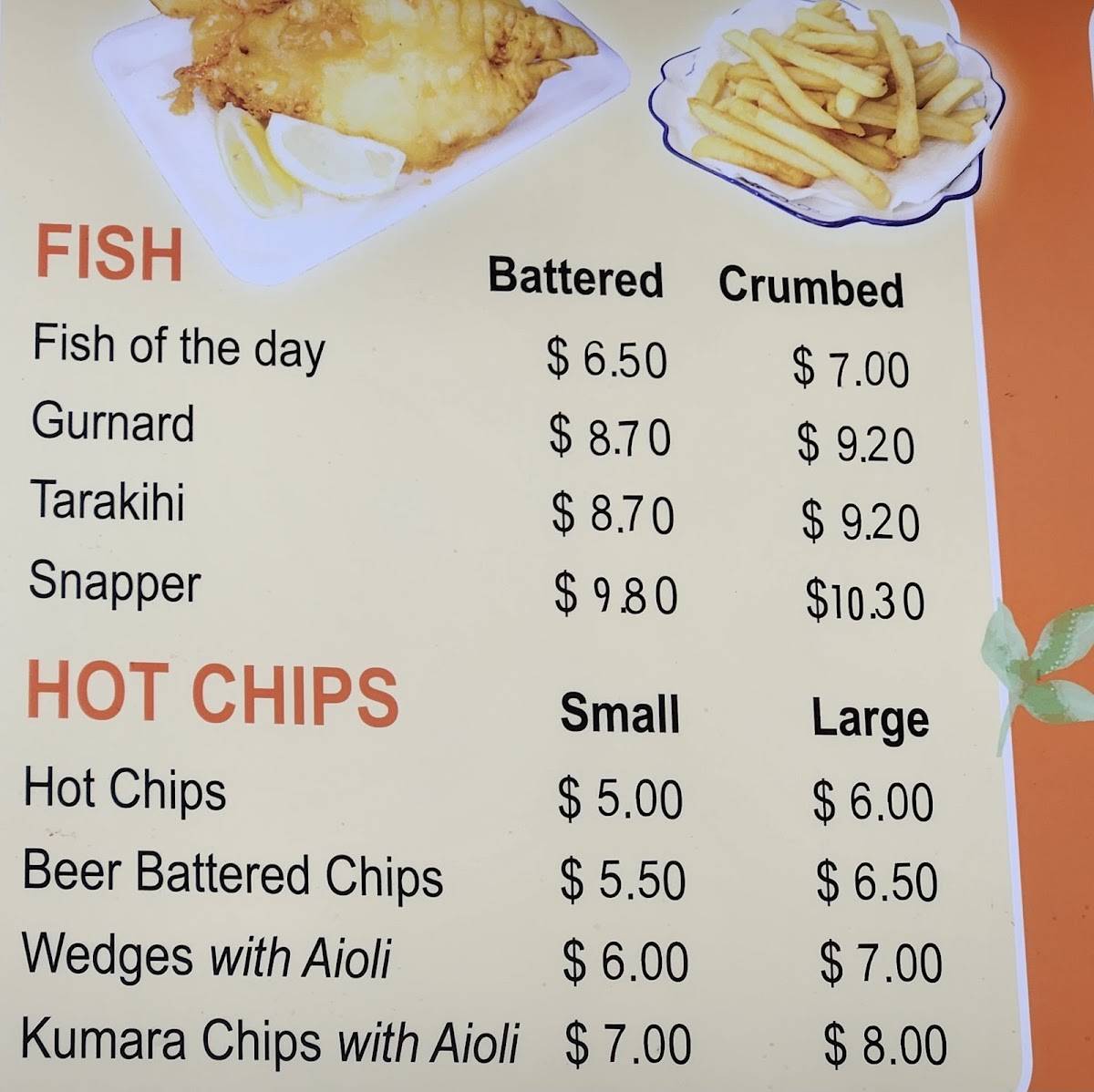 Menu at The Fishmonger Seafood Delicatessen restaurant, Auckland, 16 ...