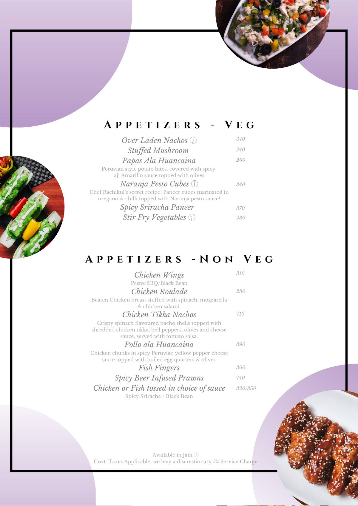 Menu at The Fusion Kitchen, Mumbai, Shop no 1