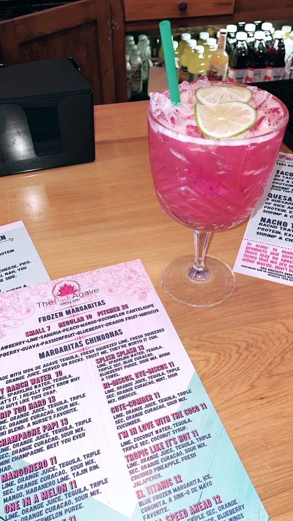 Menu at The Pink Agave - Ponchatoula restaurant, Ponchatoula