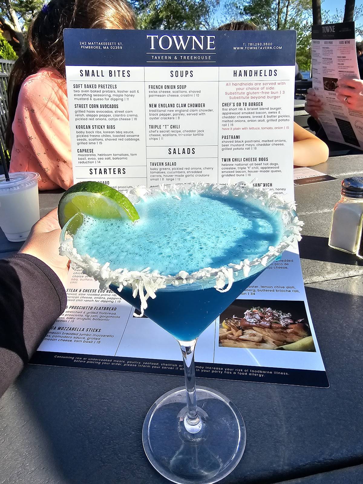 Menu at Towne Tavern & Treehouse - Pembroke restaurant, Pembroke