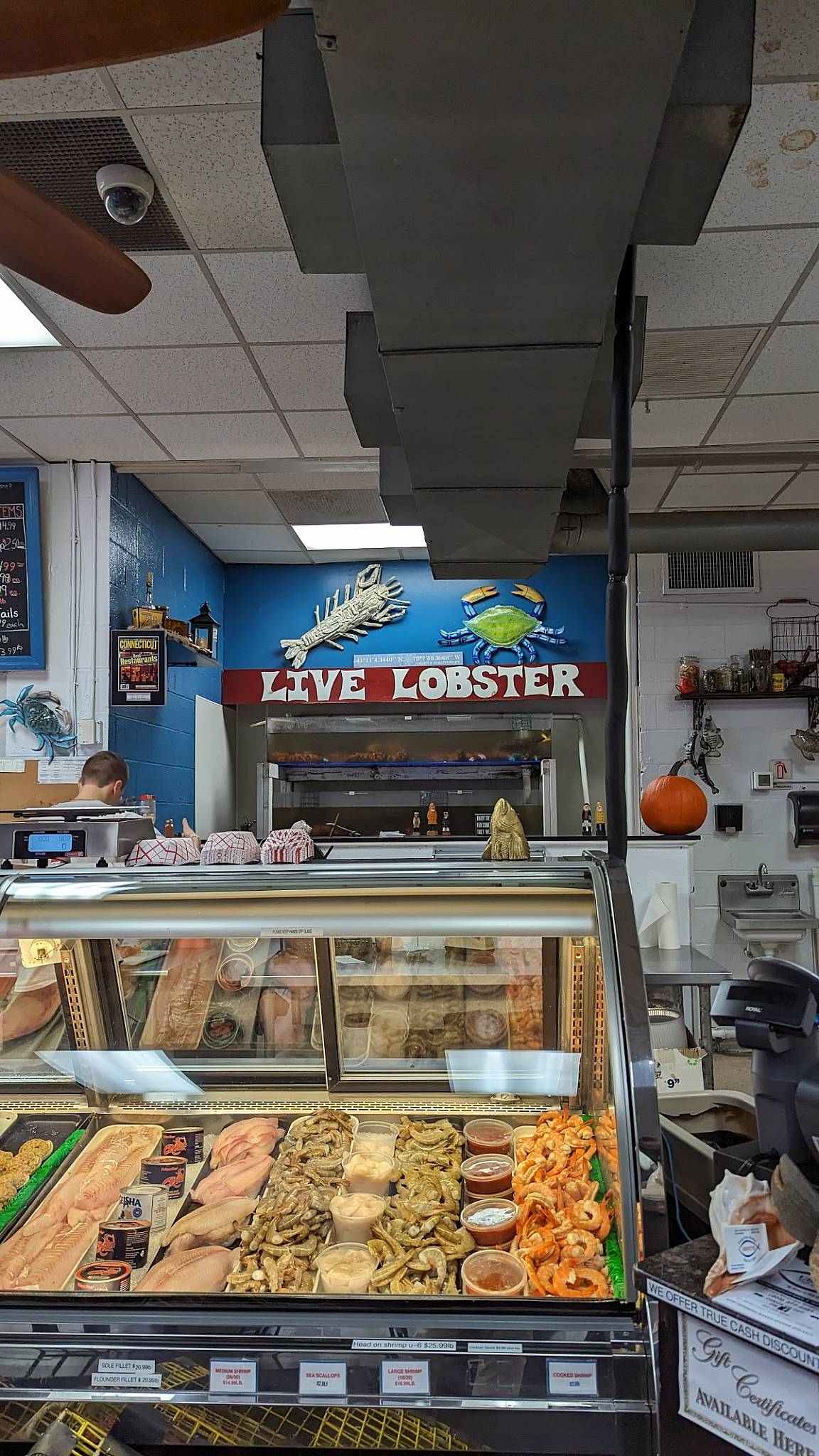 Menu at Uberti's Fresh Fish Market restaurant, Stratford