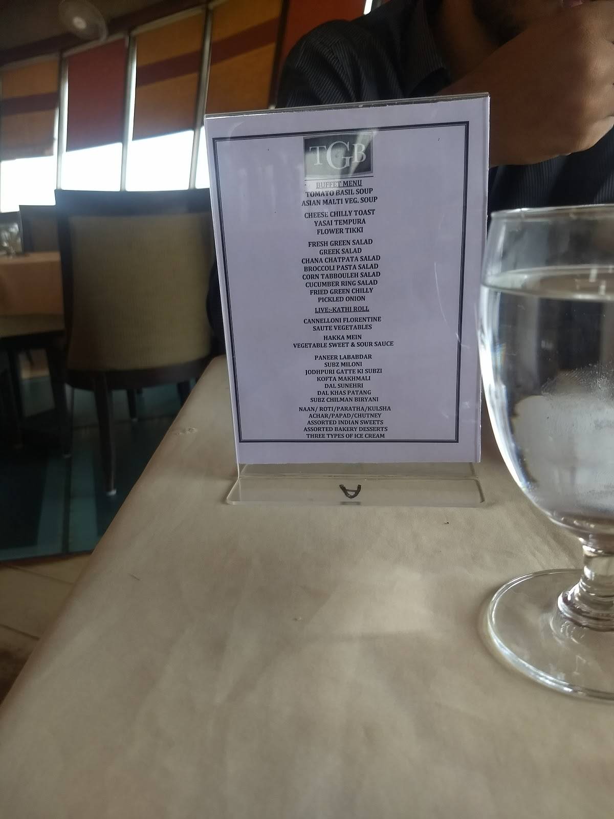 Menu at Patang Re-Evolve, Ahmedabad