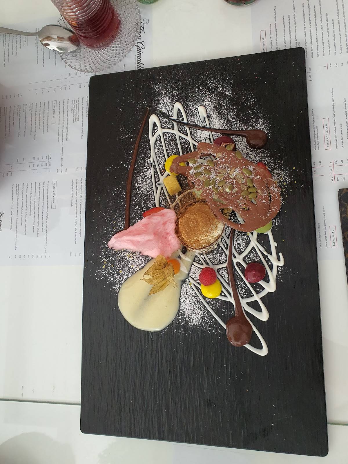 Carta de Restaurante Hermanos Grimaldi, Jerez de la Frontera, Av. Voltaire