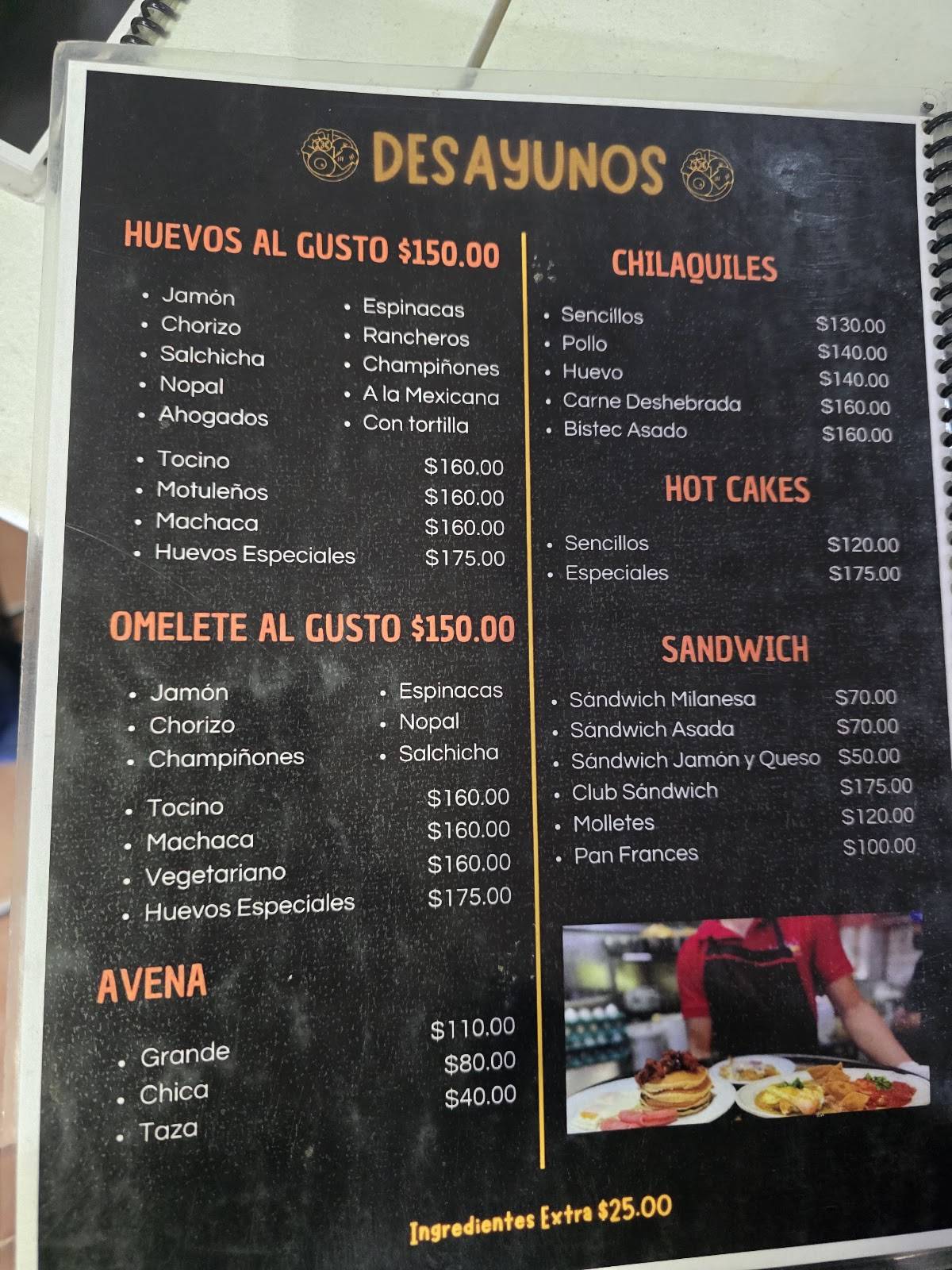 Menu at Restaurante Lupitas Otay, Tijuana, Cándido Aguilar 612 A