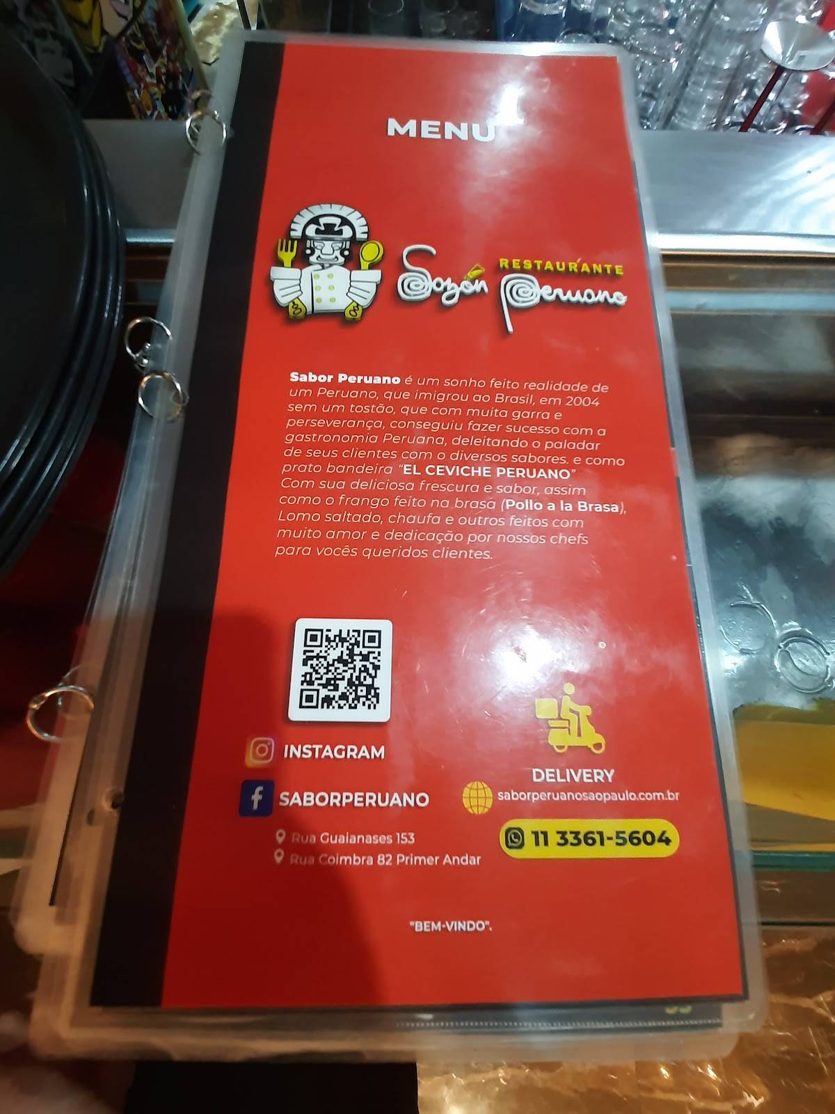 Menu em Restaurante Sabor Peruano, São Paulo