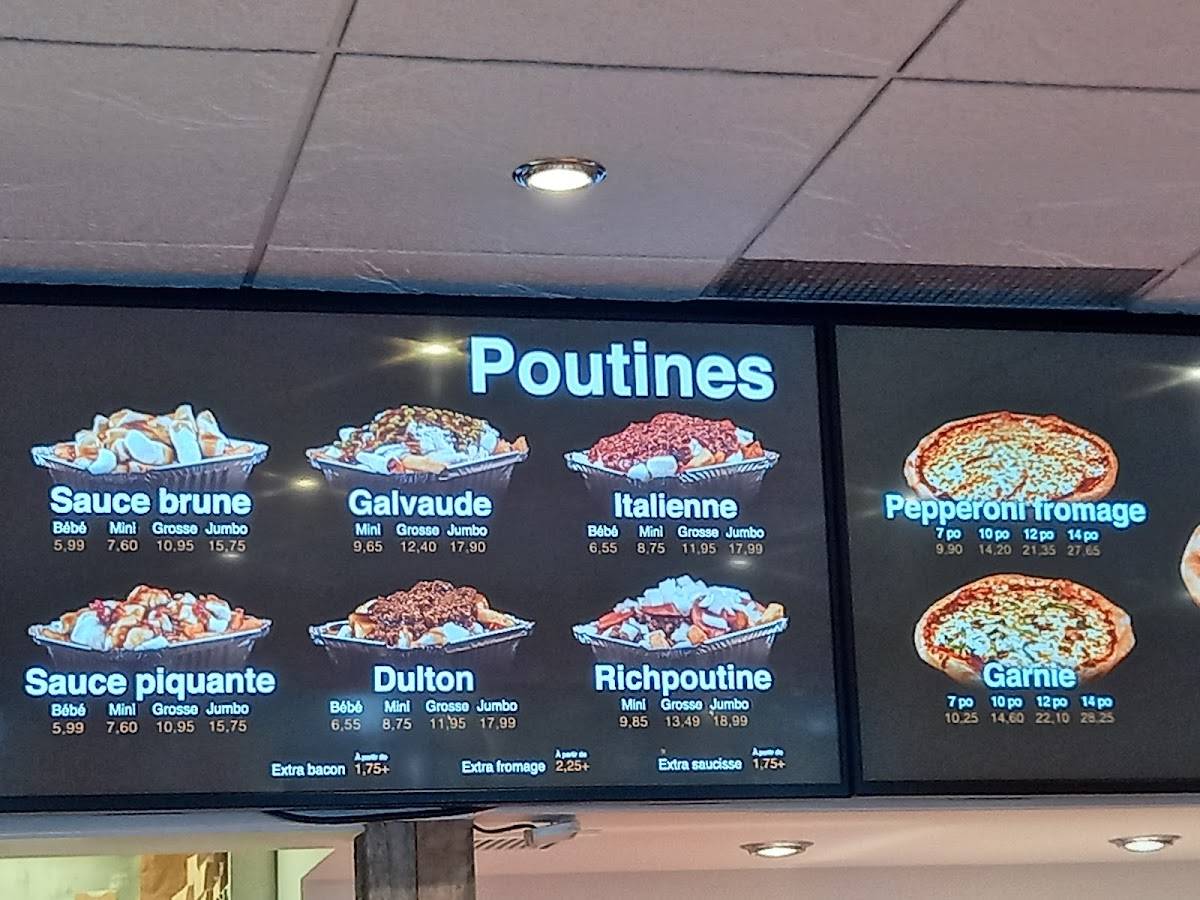 Menu au Resto Richard restaurant, L'Ancienne-Lorette, Rue Notre Dame