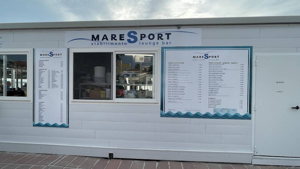Speisekarte von Ristorante Fronte Mare, Alghero